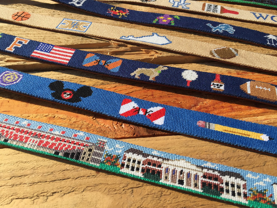 Custom Needlepoint Belt Builder – Brewster Belt