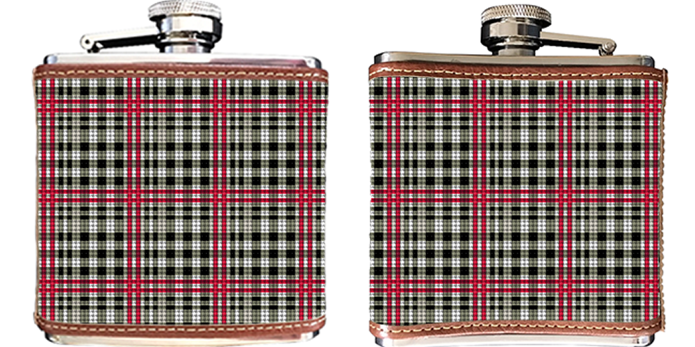 Classic Plaid Needlepoint Flask – Brewster Belt