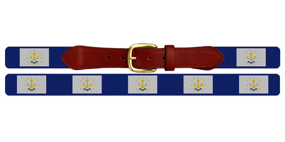 Rhode Island Flag Needlepoint Belt – Brewster Belt