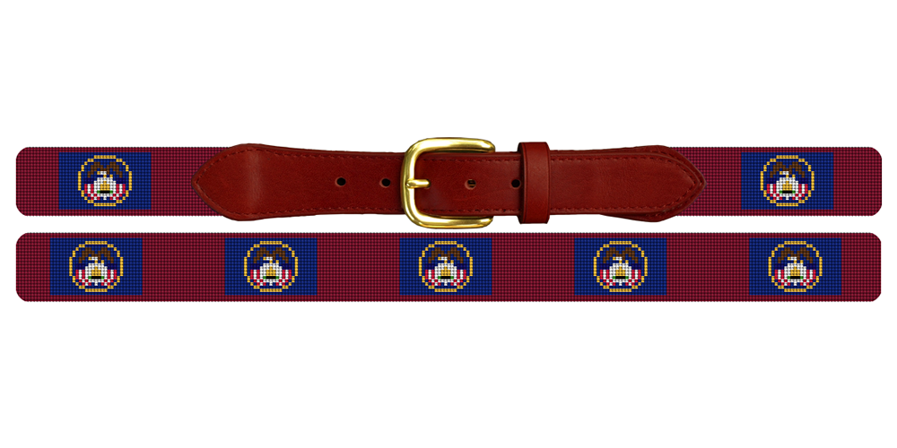 Utah Flag Needlepoint Belt – Brewster Belt